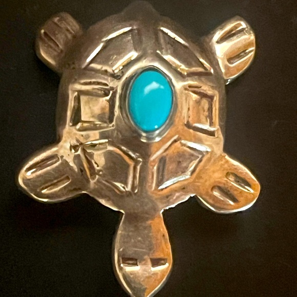 Marie Thompson | Jewelry | Marie Thompson Vintage Navajo Turtle Pin ...